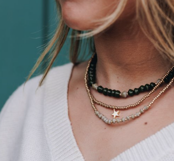 Paperchain Triple Star Necklace - Anna Fashion + Lifestyle